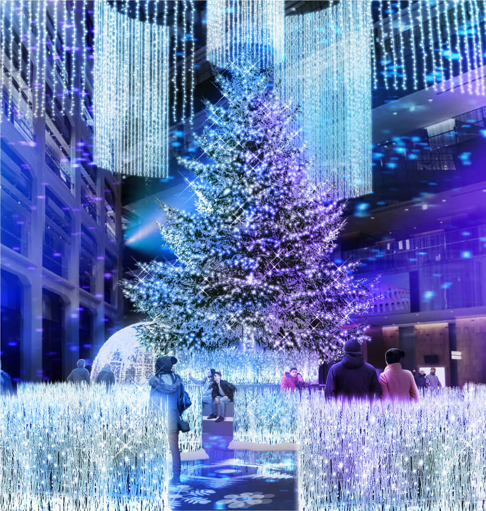 KITTEのクリスマスイベント「WHITE KITTE 2025／ホワイトキッテ2025」｜KITTE丸の内 | JR・丸ノ内線 東京駅に直結したショッピングセンター「キッテ」